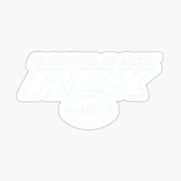 "Bring Back Rex" Sticker by jordan5L | Redbubble