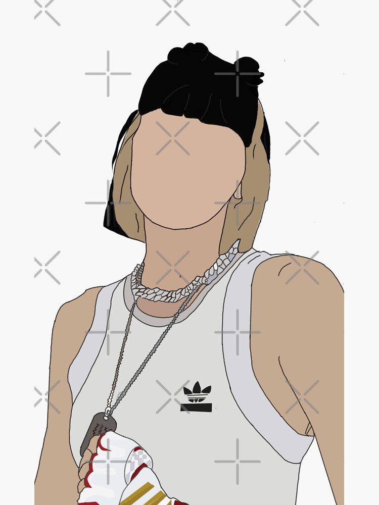 "Lisa BLACKPINK" Sticker for Sale by holkiepolkie | Redbubble