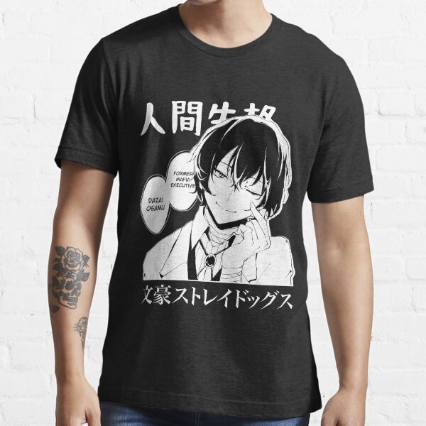 "Osamu Dazai" T-shirt for Sale by FandomsKill | Redbubble | osamu dazai ...