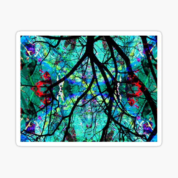 "Neurological Discourse" Sticker for Sale by fatedesigns | Redbubble