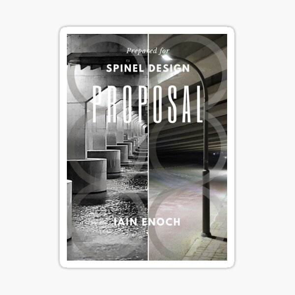 "Proposal" Sticker by SpinelDesign | Redbubble