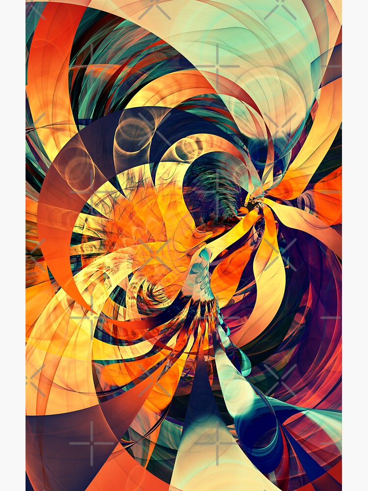 "Phoenix Murmuration—Phoenix Abstract, Detailed Fractal Art, Mythology ...