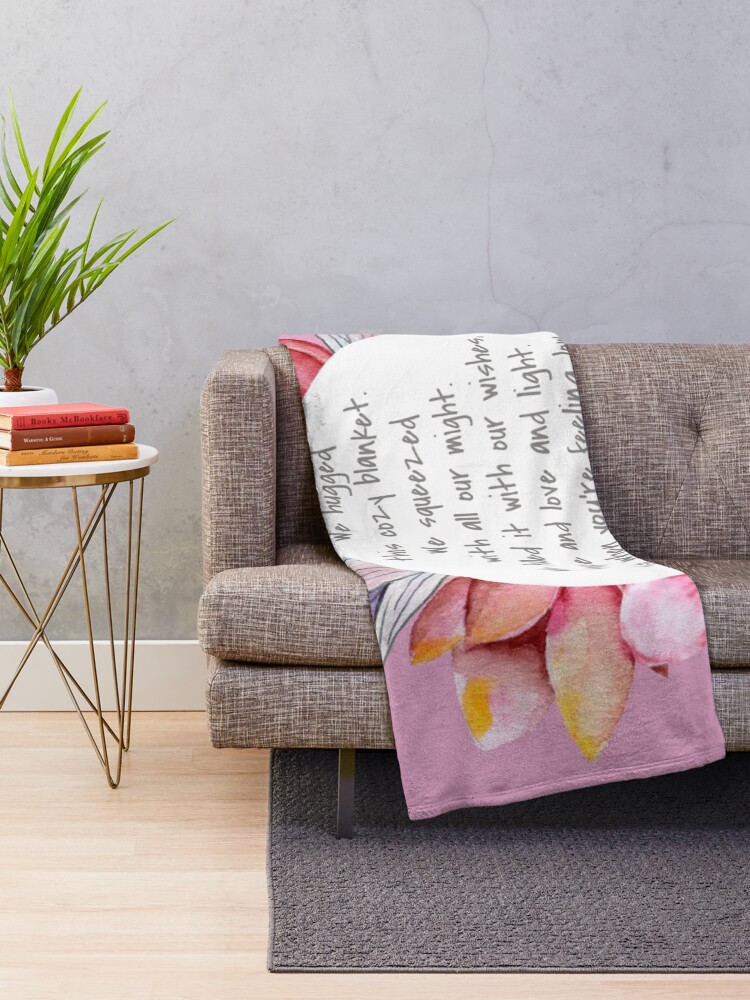 Nanny Blanket, We Hugged This Gift for Grandma, Gift from Grandchildren ...