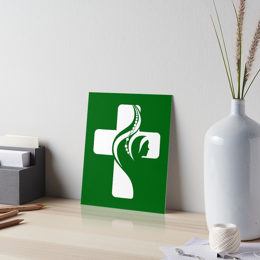 "WYD World Youth Day Lisbon 2023 official logo notxt green" Art Board ...