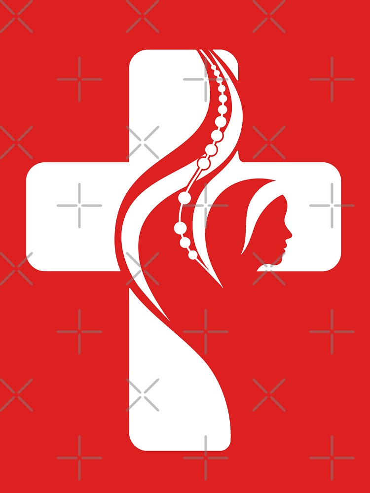 "WYD World Youth Day Lisbon 2023 official logo notxt red" T-shirt for ...