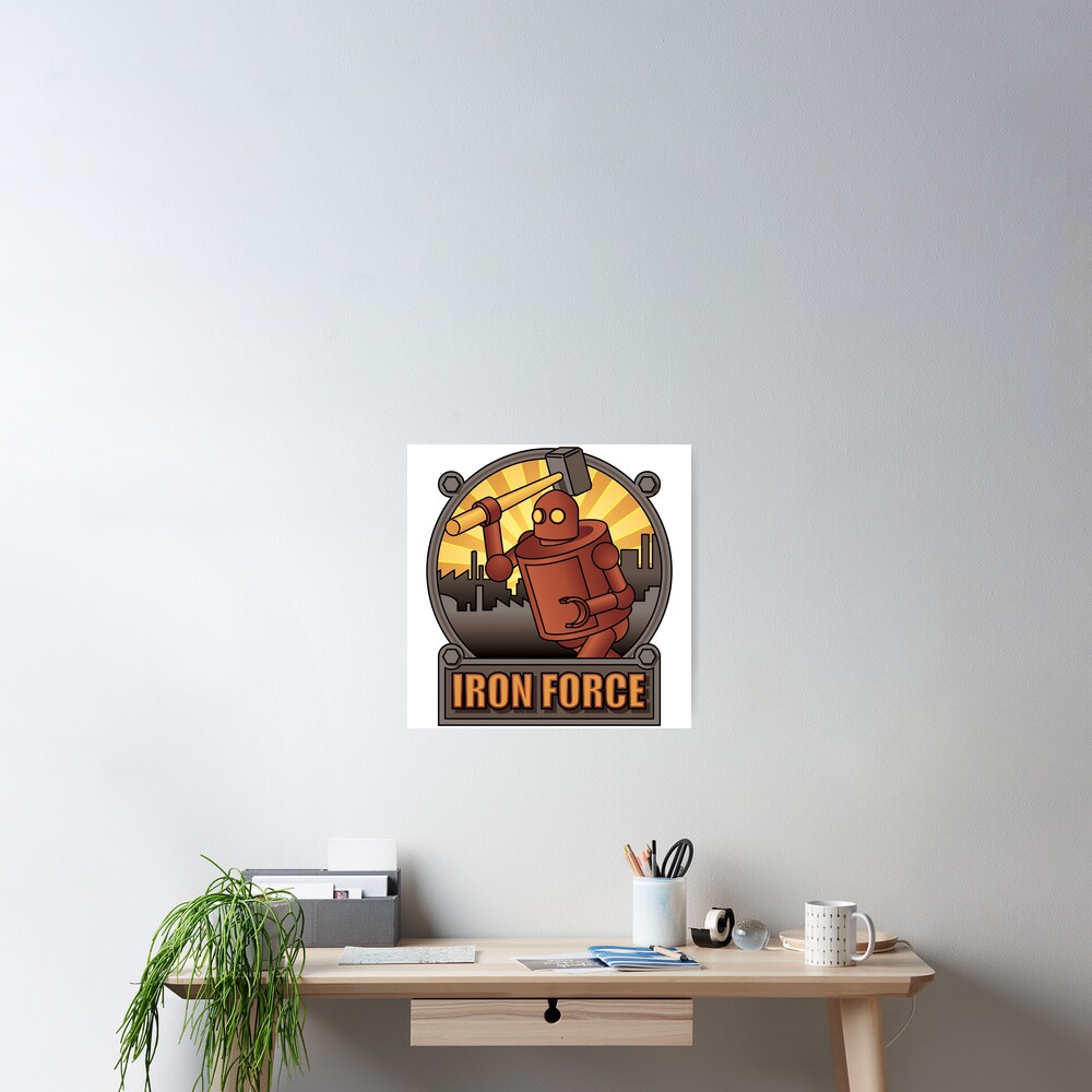 "Iron Force Logo" Poster for Sale by IronForce | Redbubble