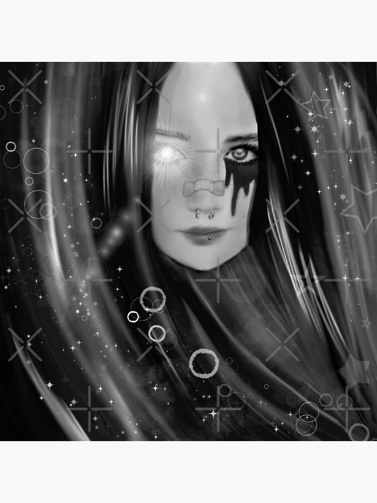 "The light – Realism portraits, Goth, fine art, Grayscale aesthetic ...
