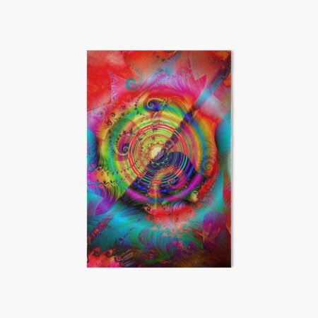 "Fractal Digital Art Boho Design" Art Board Print by Kenen | Redbubble
