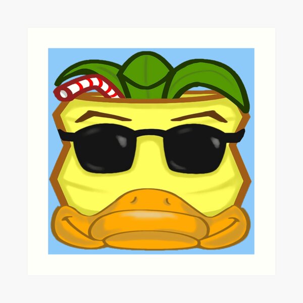 "Ducky R. Duckman Logo" Art Print by emeag16 | Redbubble