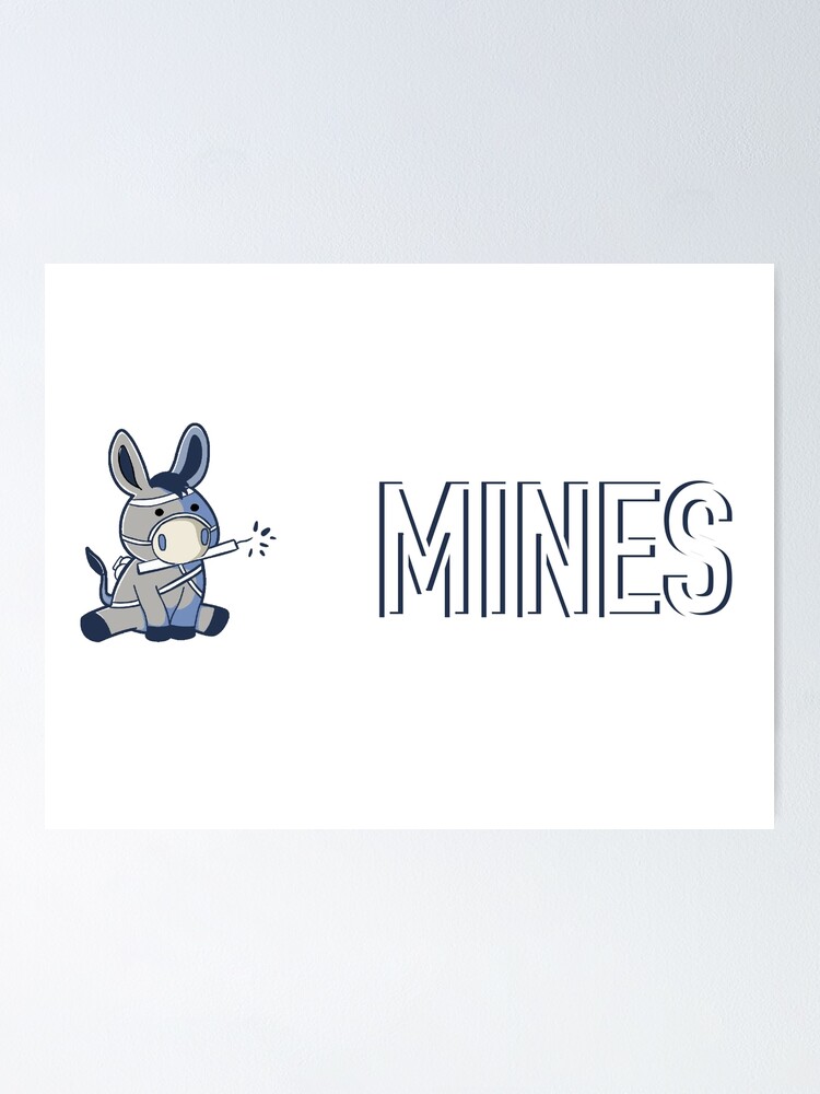 "Colorado School of Mines Cute Blaster (spaced out)" Poster for Sale by ...