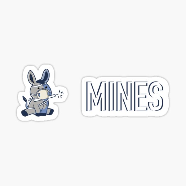 "Colorado School of Mines Cute Blaster (spaced out)" Sticker for Sale ...