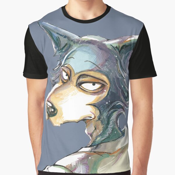 Camiseta gráfica for Sale con la obra «Beastars Legoshi Head» de ...