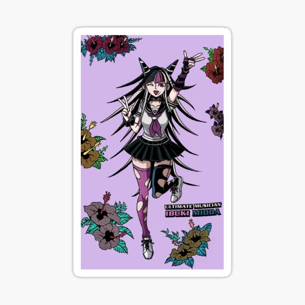 "IBUKI MIODA Panel Recolor" Sticker for Sale by tiredclam | Redbubble