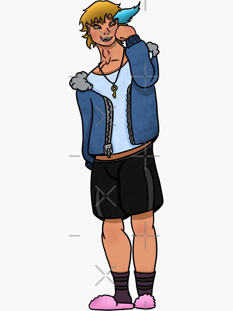 "Sans from undertale human version" Sticker for Sale by Shred-Lettuce ...