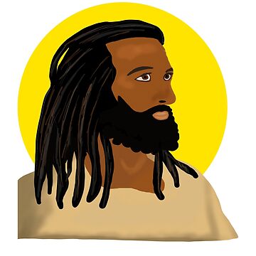 "Black Jesus With Locs Dreadlocks" Poster for Sale by blackartmatters ...
