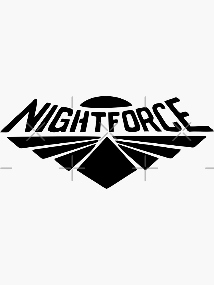 "Gi Joe Night Force Logo" Sticker for Sale by aliberalino | Redbubble