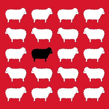 "Black Sheep Sweater Pattern" Classic T-Shirt for Sale by ...