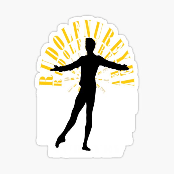 "Rudolf Nureyev Rudolf Nureyev Defection" Sticker for Sale by jondixen ...