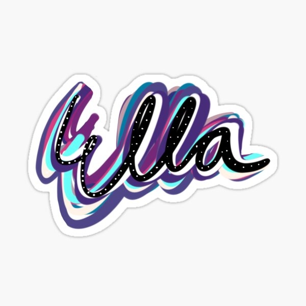 "Ella Name" Sticker by ashleymanheim | Redbubble