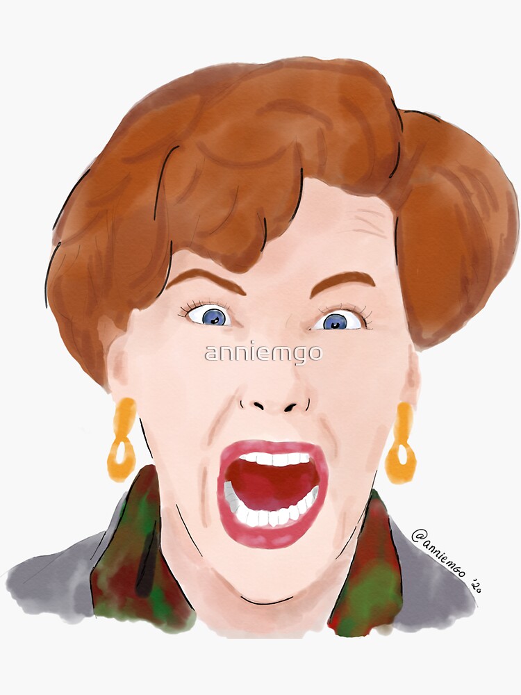 "KEVIN! " Sticker by anniemgo | Redbubble