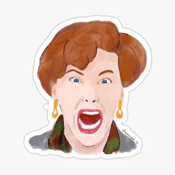 "KEVIN! " Sticker by anniemgo | Redbubble