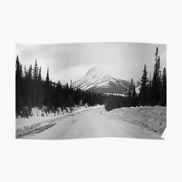 "Snow route" Poster for Sale by zumi | Redbubble