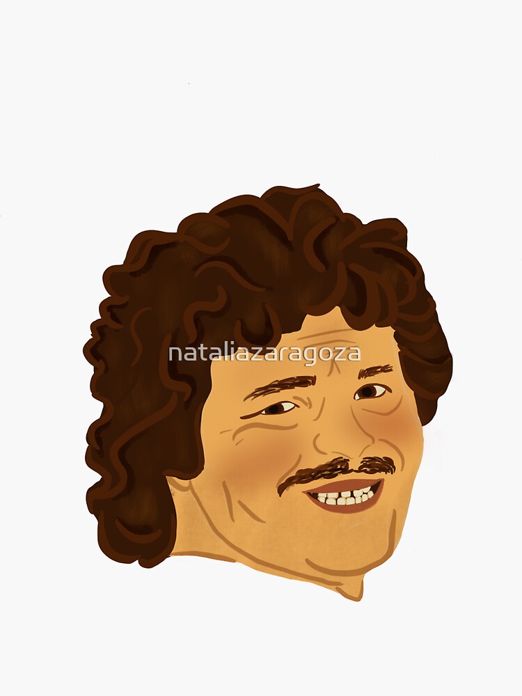 "Nacho Libre" Sticker for Sale by nataliazaragoza | Redbubble