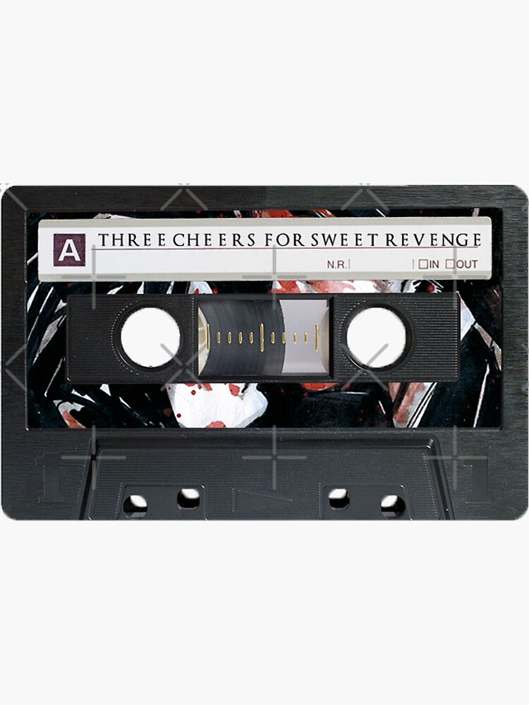 "Three Cheers for Sweet Revenge" Sticker for Sale by jennyshan | Redbubble