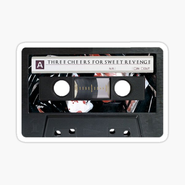 "Three Cheers for Sweet Revenge" Sticker for Sale by jennyshan | Redbubble