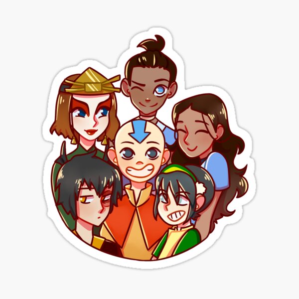 "Team Avatar" Sticker by Realization | Redbubble