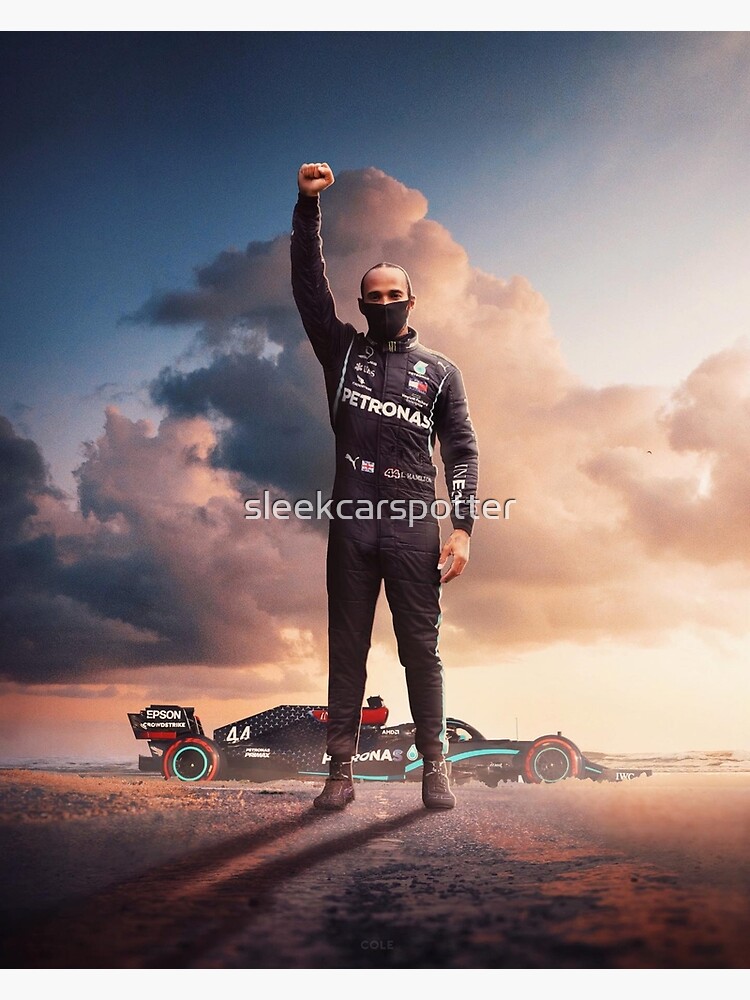 "Lewis Hamilton" Poster for Sale by sleekcarspotter | Redbubble