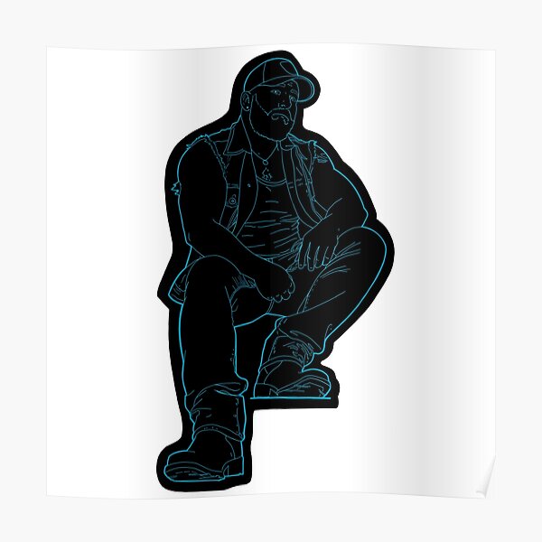 "Rugged" Poster for Sale by SEN-Art-Designs | Redbubble