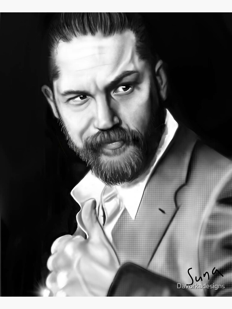 "Tom Hardy" Sticker by Davorkadesigns | Redbubble