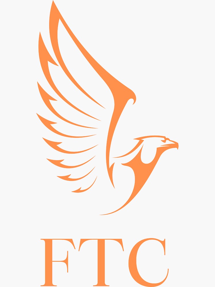 "FTC Eagle" Sticker for Sale by MDFTC | Redbubble