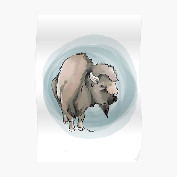 "Tatanka" Poster by Elleaimeillu | Redbubble