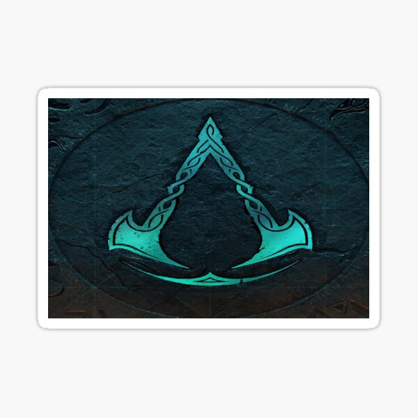 "Assasin's Creed Valhalla Mask" Sticker for Sale by MA5HA | Redbubble