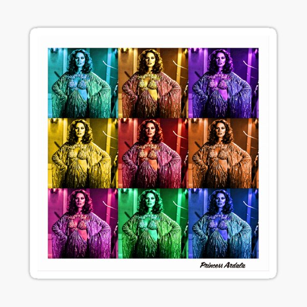 "Princess Ardala Popart" Sticker for Sale by kayve | Redbubble
