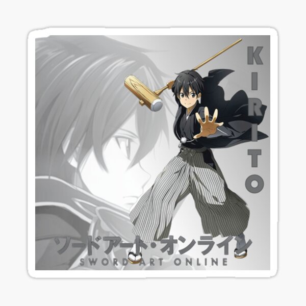 "Kirito Anime Characters" Sticker for Sale by MejiaRhys11 | Redbubble