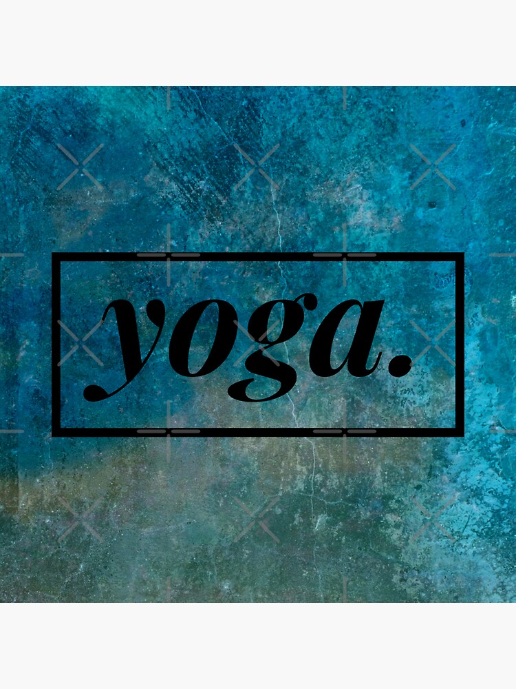 "Yoga Box" Sticker by D3signer010 | Redbubble