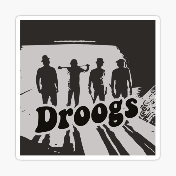 "Droogs A Clockwork Orange inspired illustration." Sticker by ingritavz ...