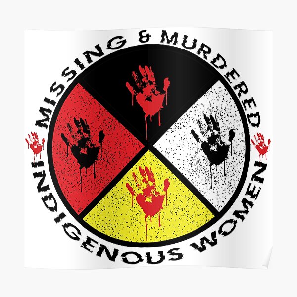 Mmiw Missing Murdered Indigenous Women Sisters Wall Art | Redbubble