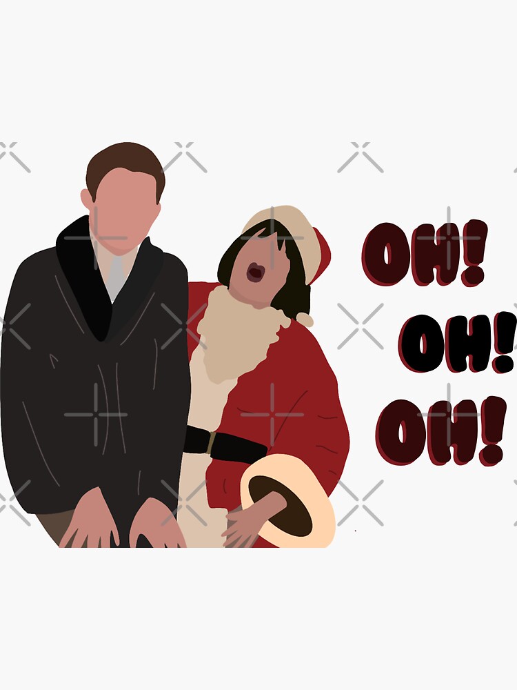 "Nessa dressed as Santa - Gavin and Stacey Christmas" Sticker by ...