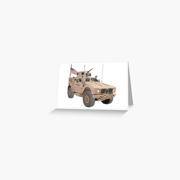 "M-ATV MRAP Army Military Truck" Greeting Card for Sale by NorseTech ...