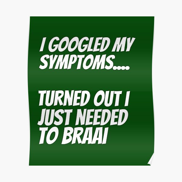 Braai Posters | Redbubble