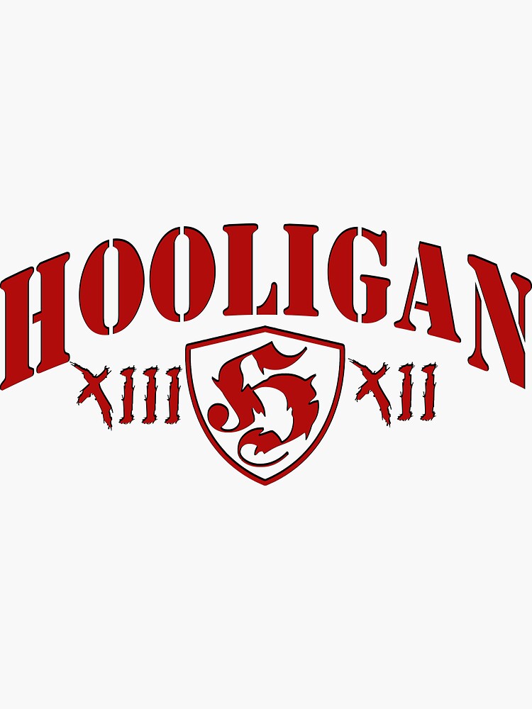 "Hooligan Ultras 1312 ACAB" Sticker for Sale by streetfightshop | Redbubble