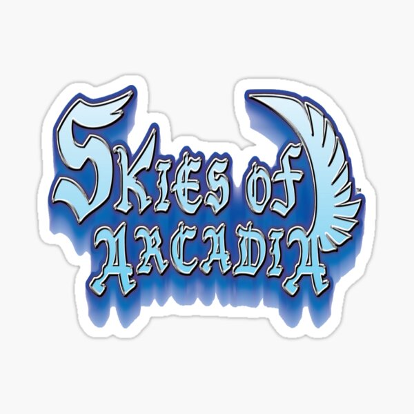 "Skies of Arcadia" Sticker for Sale by MarcosMorrison | Redbubble