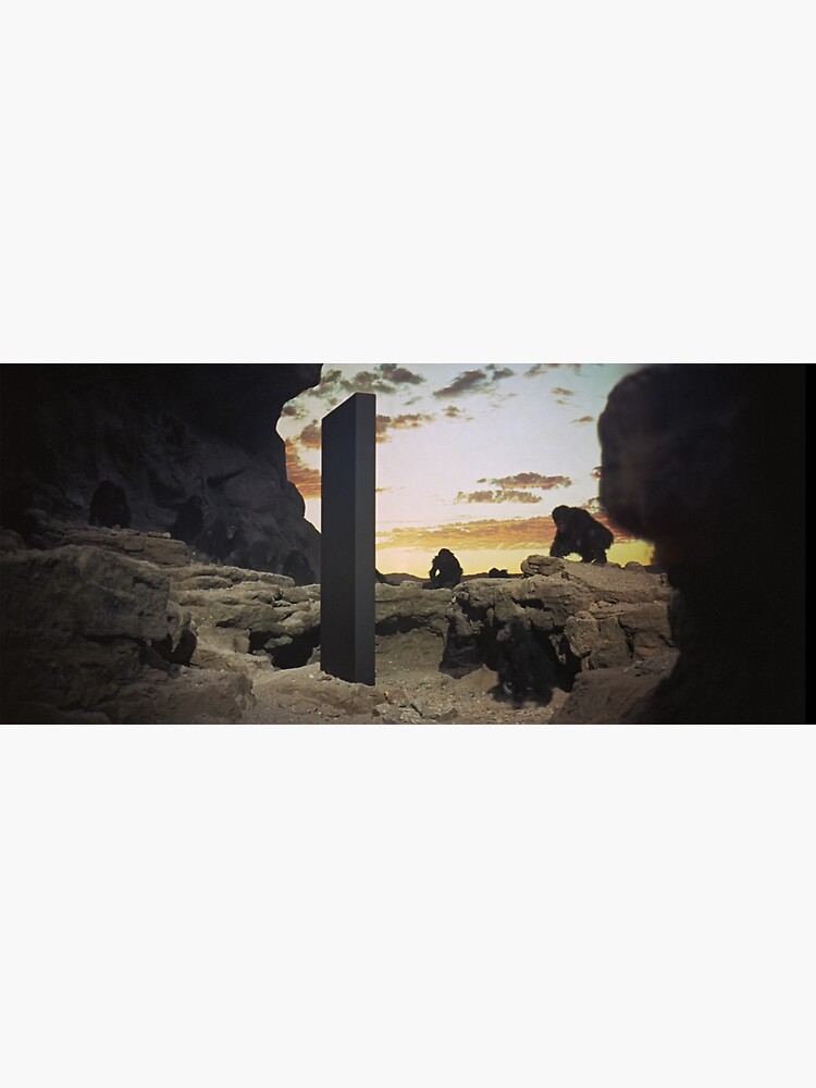 "Monolith Desert - Famous 2001 Scene Design" Sticker by mildlyironic ...