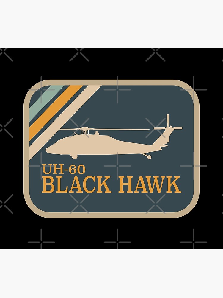 "UH-60 Black Hawk Patch" Poster for Sale by TGStudios | Redbubble