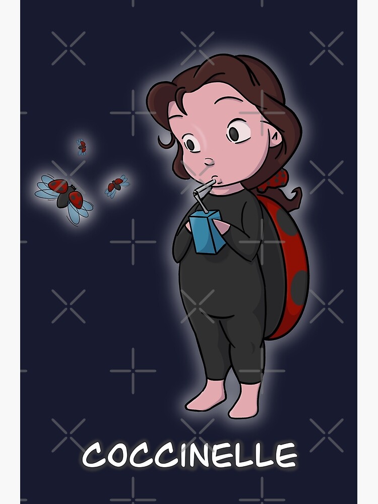 "Ladybug Girl" Poster for Sale by Ren-Vhn | Redbubble