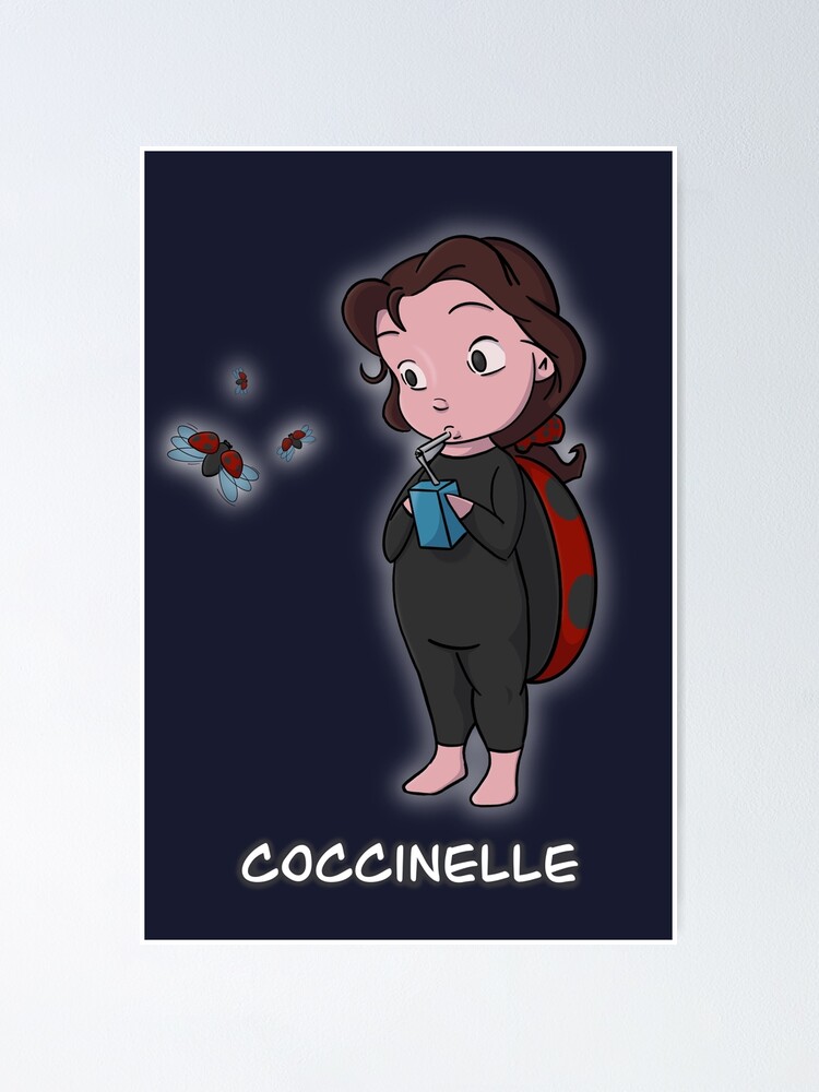 "Ladybug Girl" Poster for Sale by Ren-Vhn | Redbubble